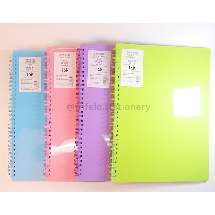 Jual WENGU Notebook Spiral Warna-Warni A6 B5 (B10110) | Shopee Indonesia
