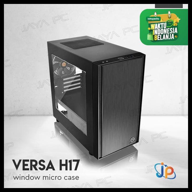 Jual Thermaltake Gaming Cpu Case Versa H17 - Window Micro Chassis ...