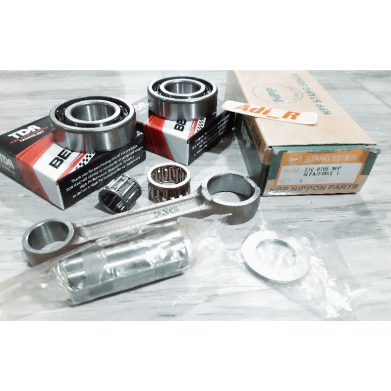 Jual PAKET STANG SEHER FORCE ONE F1 ALFA BEARING KRUK AS FORCE ONE ALFA SIGMA LAHER KRUK AS TDR ...