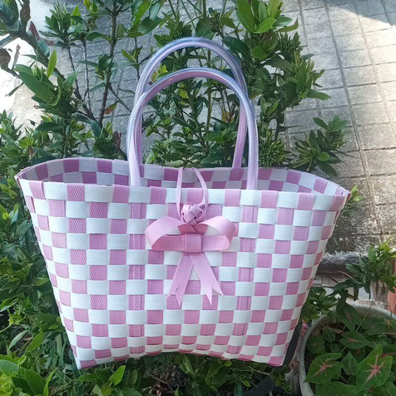 Jual tas embos ukuran sedang ,ada pita dan cantolan | Shopee Indonesia