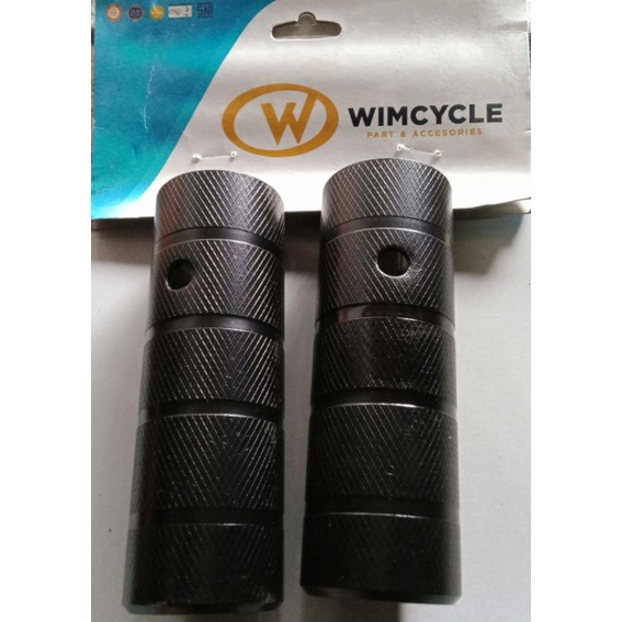 Jual win_bike jalu/footstep pijakan kaki HITAM untuk sepeda BMX merek WIM CYCLE | Shopee Indonesia