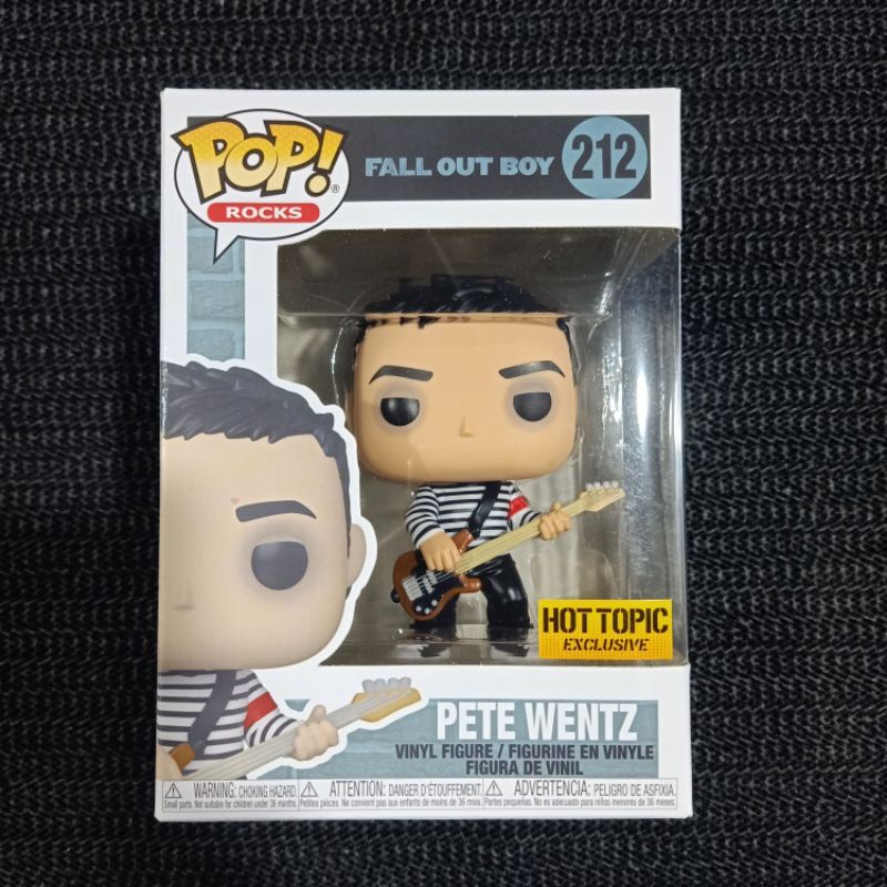 Jual Funko Pop! FALL OUT BOY : PETE WENTZ #212 (Hot Topic Exclusive ...