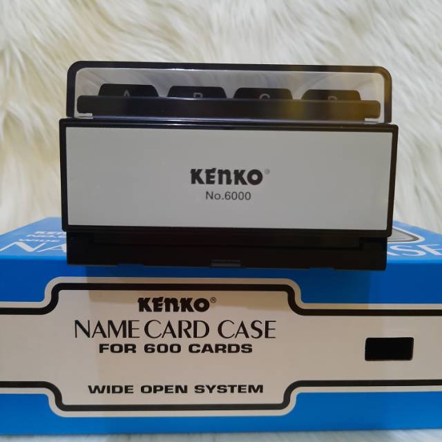 Jual NAME CARD CASE KENKO NO. 6000 (600 KARTU) | Shopee Indonesia