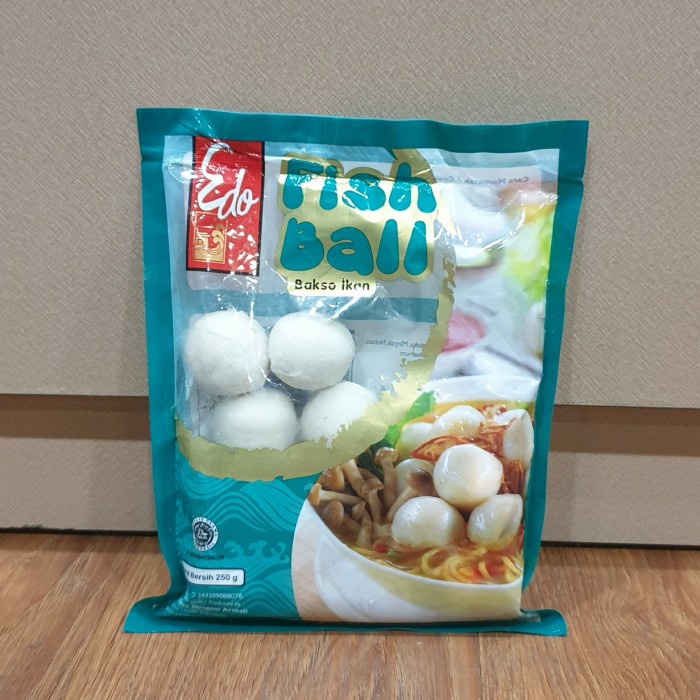 Jual Edo Fish Ball Baso Ikan Frozen Food 250 Gr | Shopee Indonesia