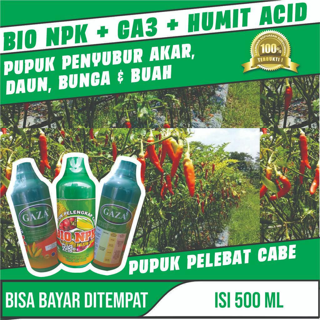 Jual (REKOMENDED) Obat Pelebat Cabe Rawit Bobot Berat dan Besar BIO NPK Pupuk NPK Cair Tahan ...