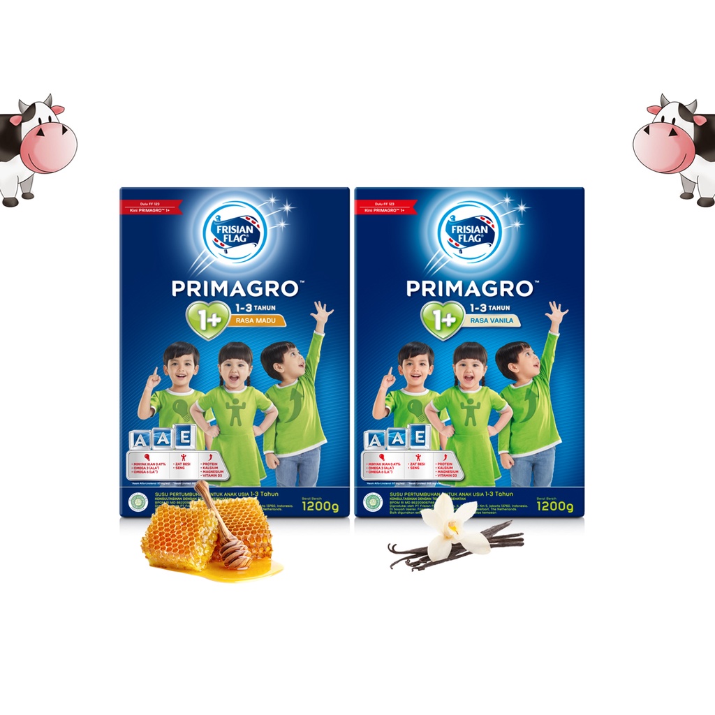 Jual Frisian Flag Primagro 1+ 1200 gr ( 1-3 Tahun) Susu Formula ...