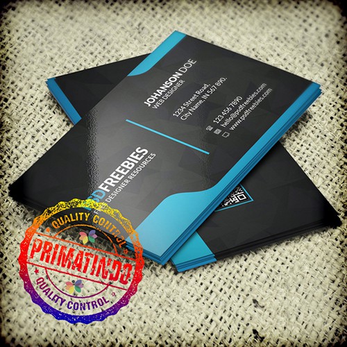 Jual TERMURAH CETAK KARTU NAMA 1 SISI BAHAN - ART CARTON / LINEN / BW ...