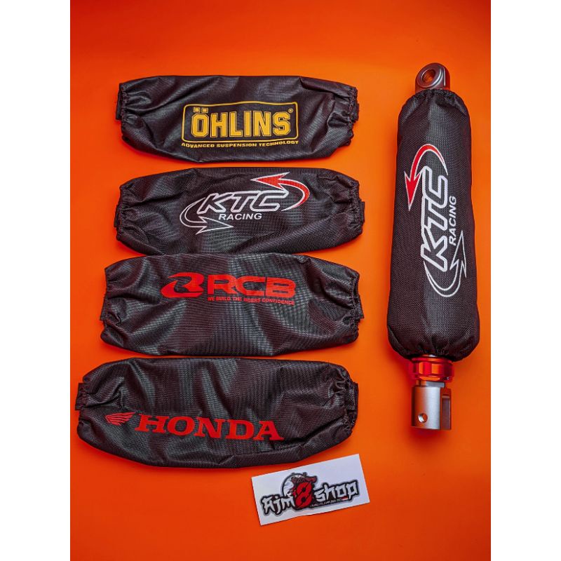 Jual SARUNG SHOCK MOTOR Sarung cover shok blakang motor rcb ohlins ktc ...
