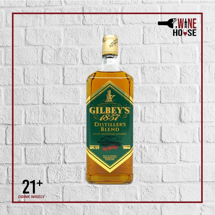 Jual Gilbeys Distiller's Blend Whisky (700ml) | Shopee Indonesia