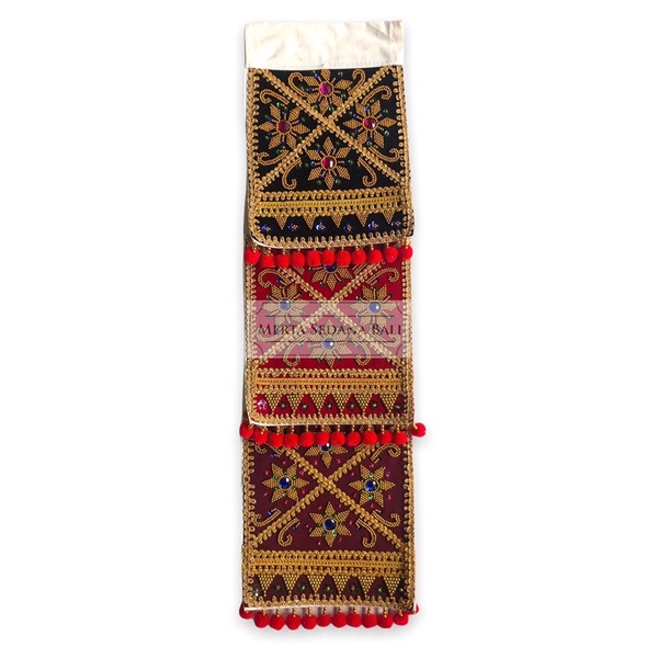 Jual Lamak Tari Bali / Hiasan Dada Tari Nusantara bahan Kain Beludru ...