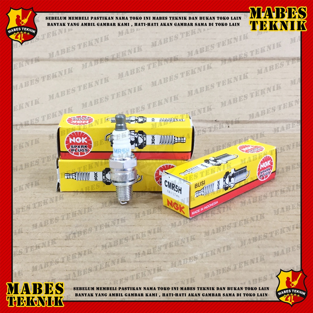 Jual BUSI NGK CMR5H / CMR 5H 5 H / BUSI MESIN POTONG RUMPUT / GERGAJI MESIN | Shopee Indonesia