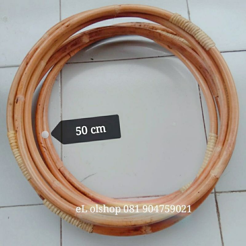 Jual Holahop Hulahop Holahoop Hulahoop Rotan Pengecil Pinggang 50 cm | Shopee Indonesia