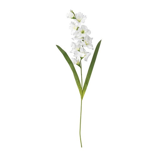 Jual IKEA SMYCKA Bunga tiruan Gladiolus/putih 100 CM | Shopee Indonesia