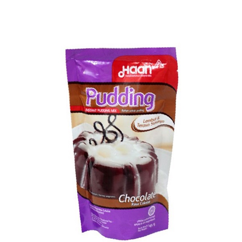 Jual Haan Instant Pudding Mix Chocolate 145 gr | Shopee Indonesia