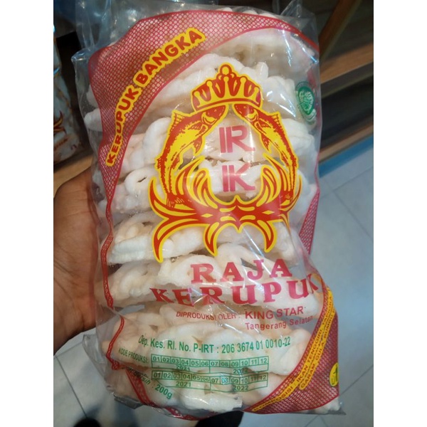 Jual raja kerupuk isi 8pis terbuat dari ikan tenggiri gurih asli ...