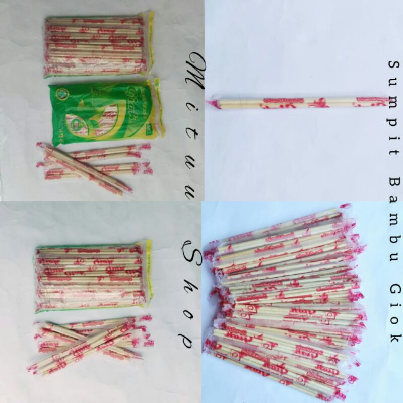 Jual Sumpit Bambu/Sumpit Kayu/Sumpit Steril Bambu/Sumpit Bungkus ...