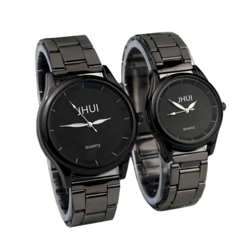 Jual Jam Tangan Jhui Casual Wanita Pria Bisnis Stainless Steel Analog Fashion Quartz | Shopee ...