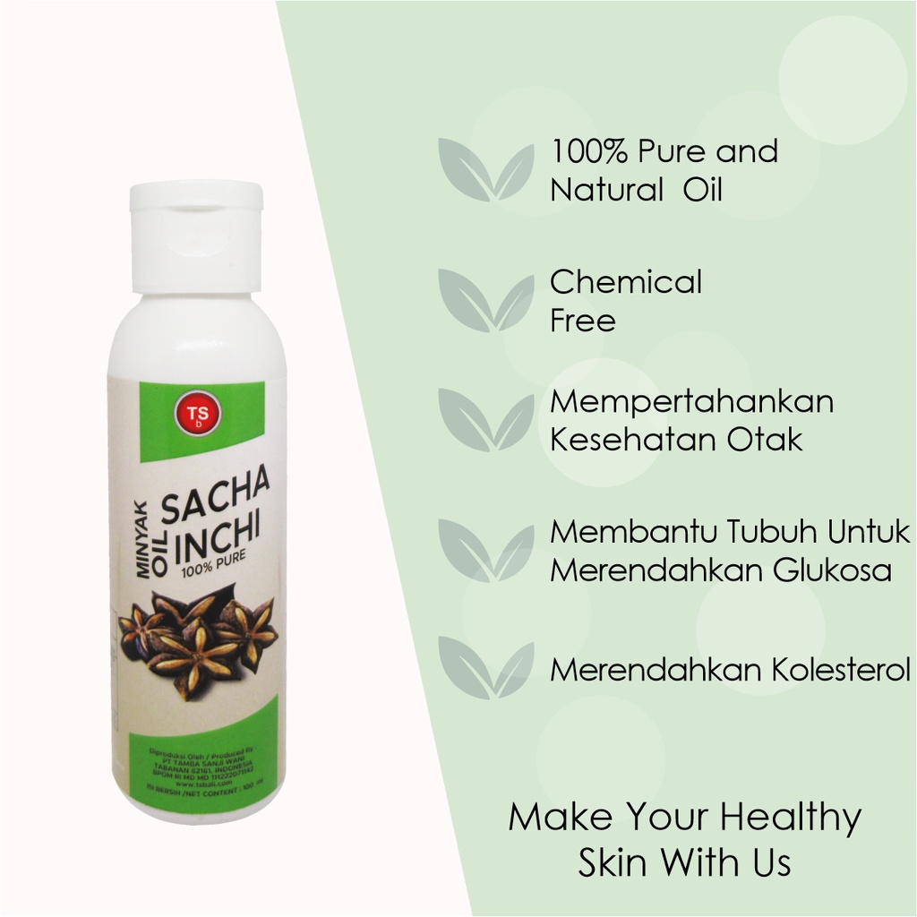 Jual Sacha Inchi Oil Minyak Sacha Inchi TSb 100ml Food Grade Carrier ...