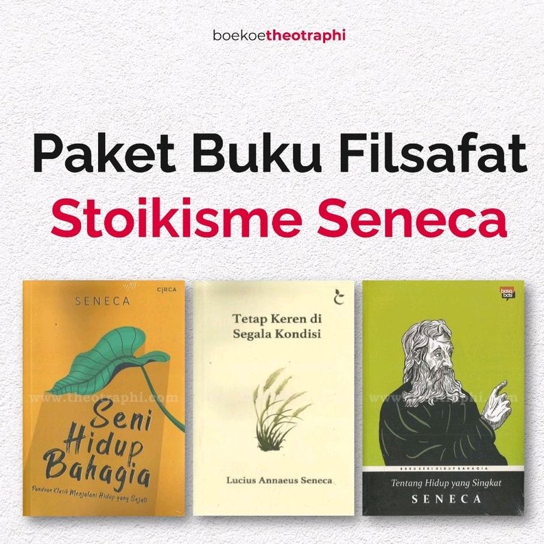 Jual Paket Buku Filsafat Stoikisme Seneca | Shopee Indonesia