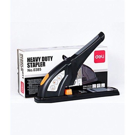 Jual Heavy Duty Stapler Deli 0385 | Shopee Indonesia
