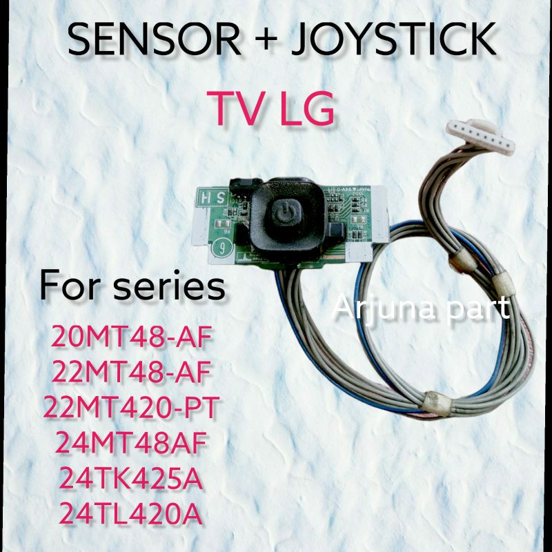 Jual sensor dan joystick tv Lg 20mt48af - sensor tv Lg 22mt48af ...