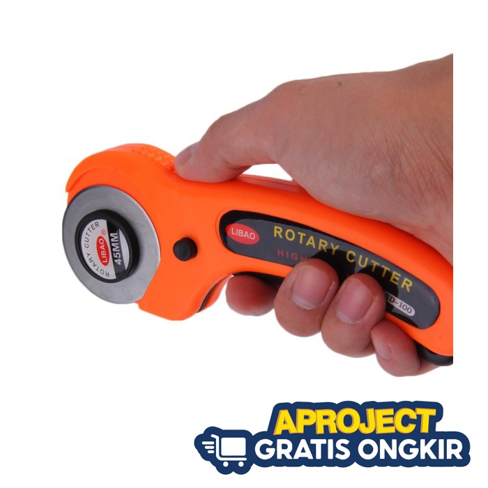 Jual Leyao Cutter Rotary Roller Blade 45mm - SD-100 - Orange | Shopee ...