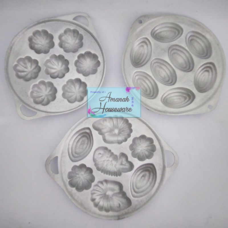 Jual Cetakan Kue Bolu Panggang / Cetakan kue Cubit / Cetakan Kue Lumpur ...