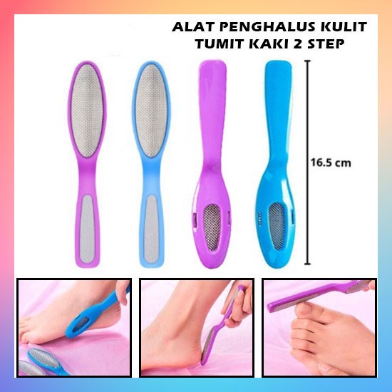 Jual Alat Penghalus Tumit Telapak Kaki 2Step Calluses Remover Pedicure ...