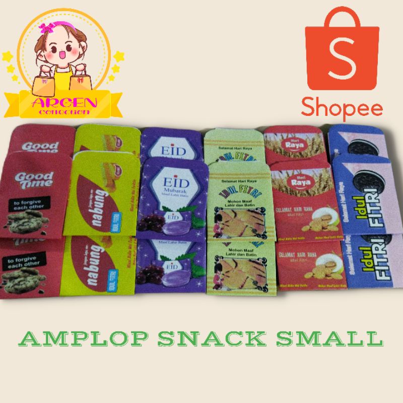 Jual Amplop Plesetan Snack Small | Shopee Indonesia
