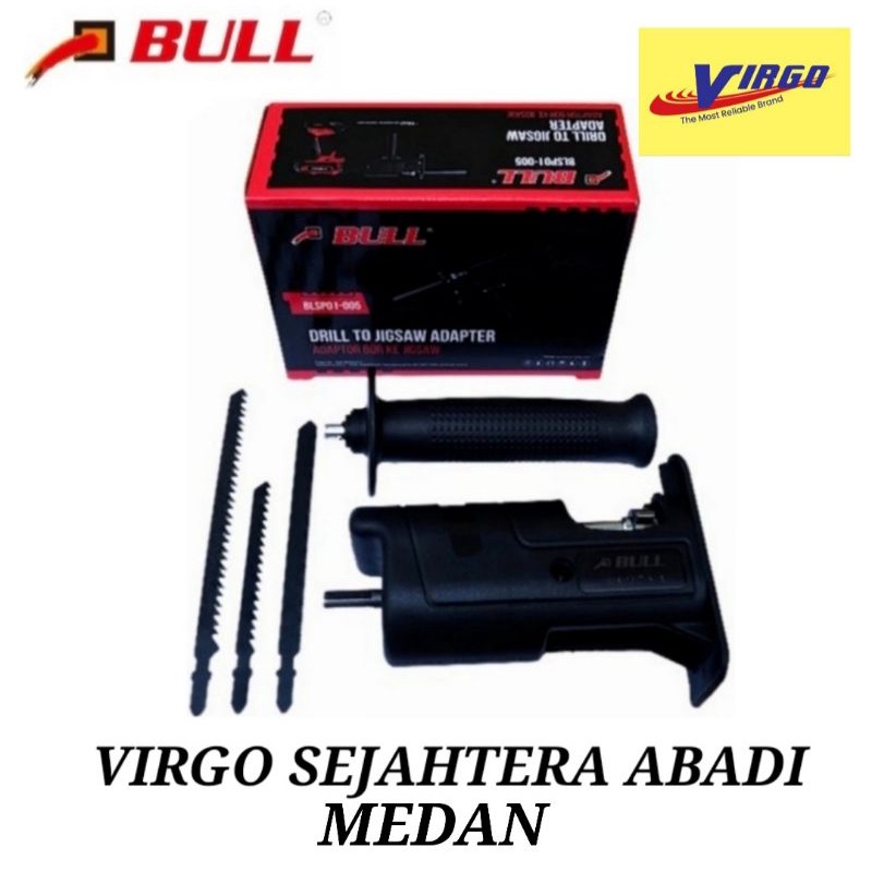 Jual BULL BLSP01-005 ADAPTOR BOR RECIPROCATING BOR KE GERGAJI KAYU JIGSAW | Shopee Indonesia