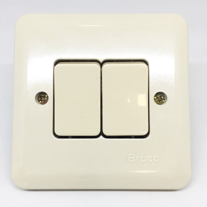 Jual Jual SAKLAR SERI IB/SAKLAR DOUBLE IB BROCO Limited | Shopee Indonesia