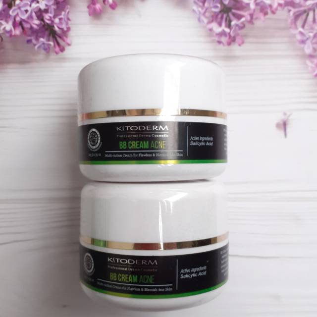 Jual KITODERM BB CREAM ACNE | Shopee Indonesia