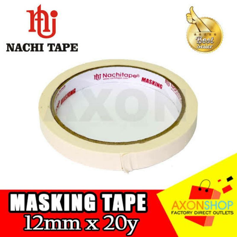 Jual isolasi lakban Nachi masking tape | Shopee Indonesia