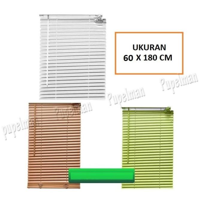 Jual Gorden Gordeng Tirai Gulung PVC Alumunium Gulung Putar Tarik Krei ...