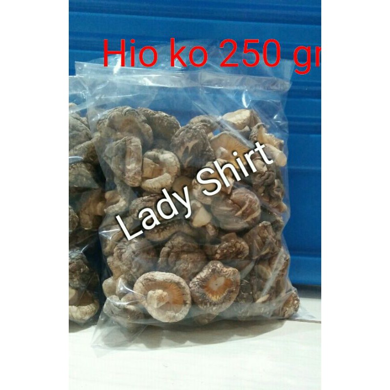 Jual Hioko 250 gram ( Jamur Shitake Kering) mushroom shitake Bu ...