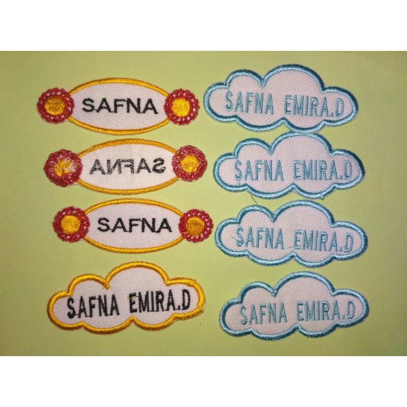 Jual name tag nama dada tk dan paud | Shopee Indonesia