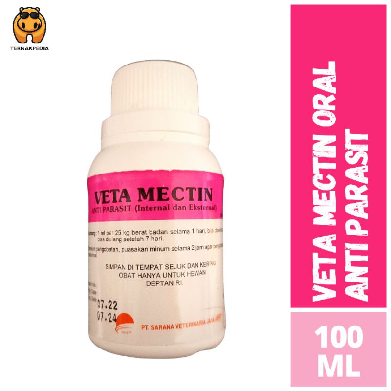 Jual Ivermectin Oral 10% 100 ml - Obat Parasit Oral untuk Hewan - Veta ...