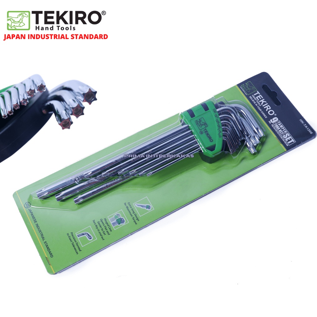 Jual TEKIRO SET KUNCI L TORX DENGAN LUBANG 9 PCS | Shopee Indonesia