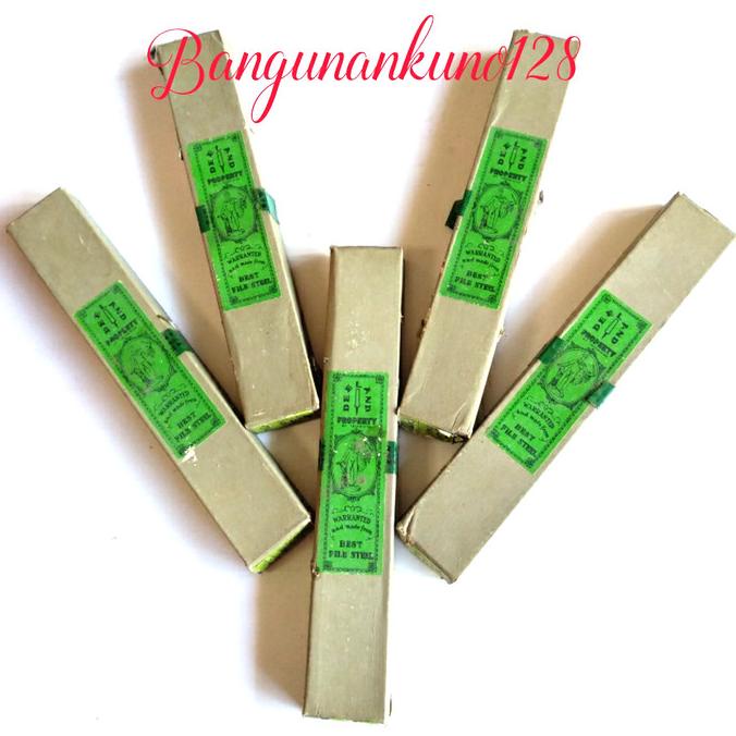 Jual paling diminati] Kikir kuno segitiga 6" merek Deeland Kyoto Tools ...