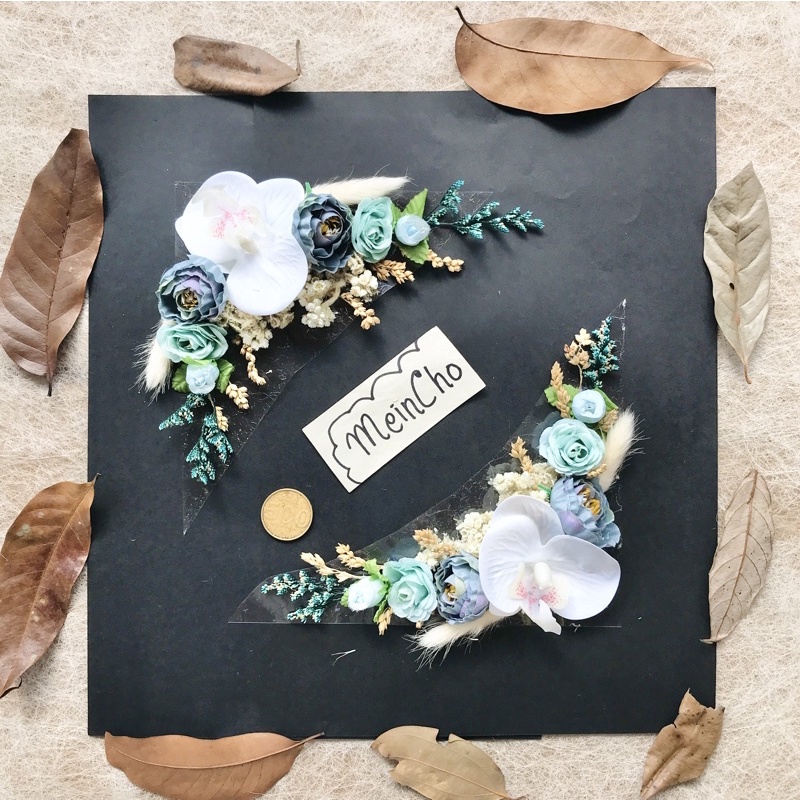 Jual CUSTOM Bunga Kering Isian Filler 3D PREMIUM Frame Mahar Rustik ...