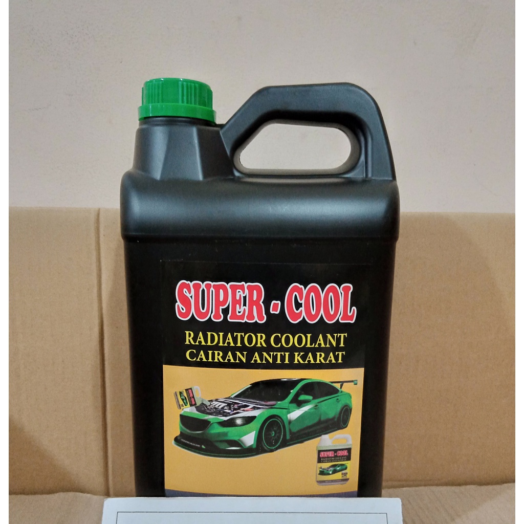 Jual Air Radiator / Coolant Hijau 5000Ml / 5 Liter Merk Supercool ...