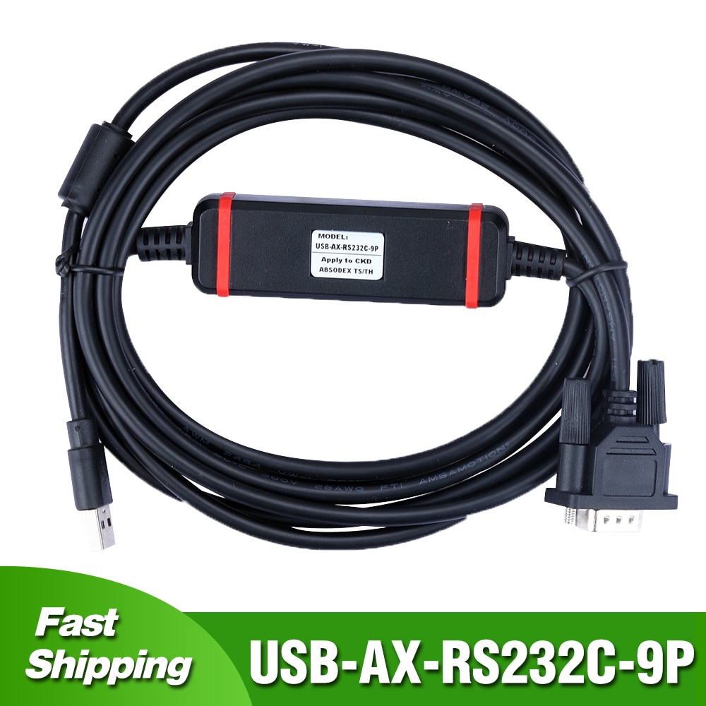 Jual USB-AX-RS232C-9P for CKD Servo Drive ABSOdex Download Data Cable AX-RS232C-9P USB ...