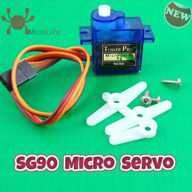 Jual Micro Servo Motor SG90 TERBARU | Shopee Indonesia