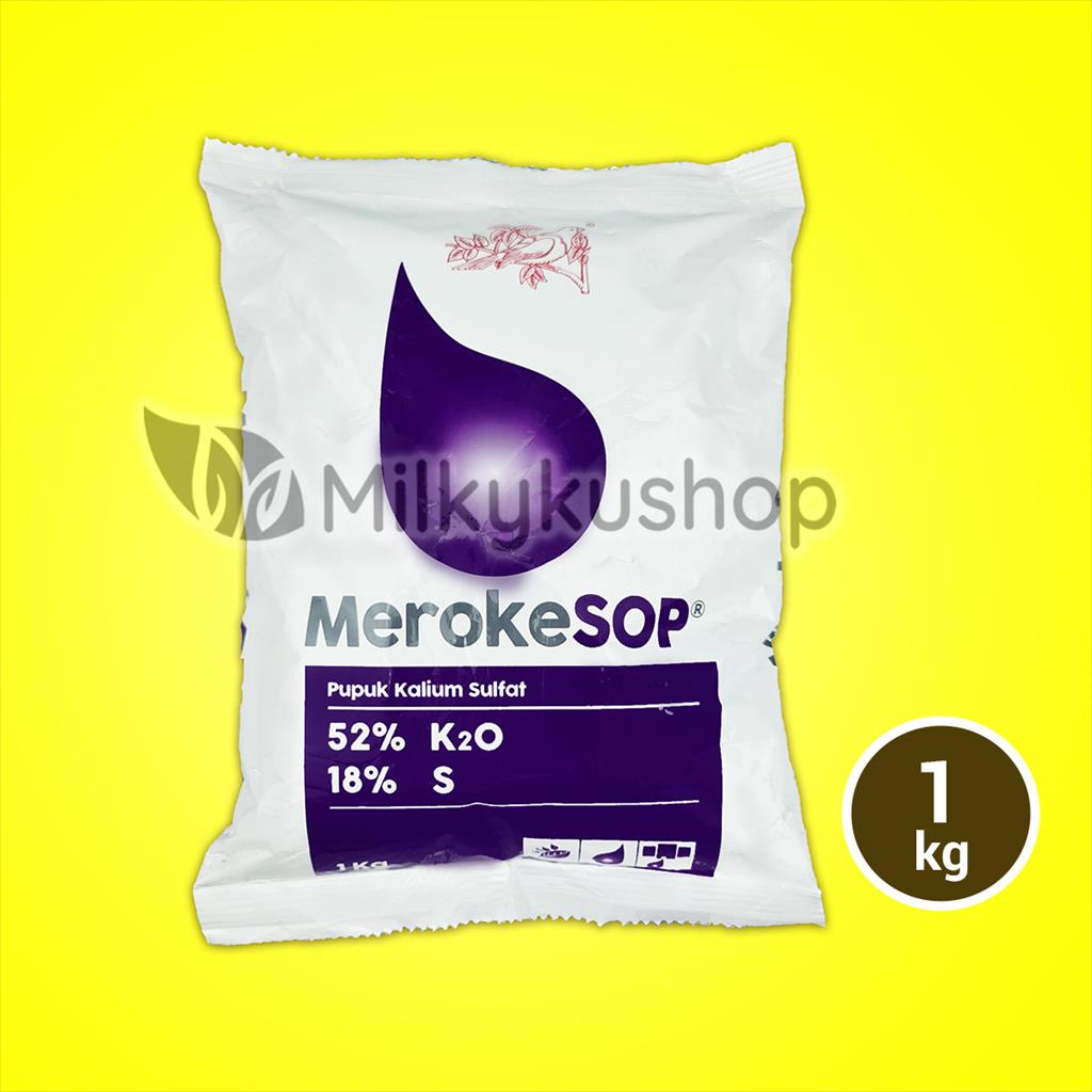 Jual PUPUK MEROKE SOP 1 KG KEMASAN PABRIK HIDROPONIK KALIUM SULFAT ...