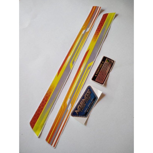 Jual sticker striping list tangki honda CB100 (uv transparant) | Shopee ...