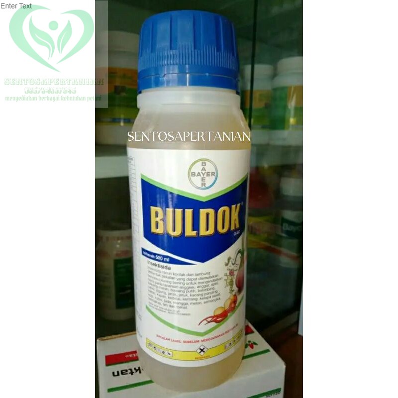 Jual insektisida beta sifutrin BULDOK 25EC 500ml dari BAYER | Shopee ...