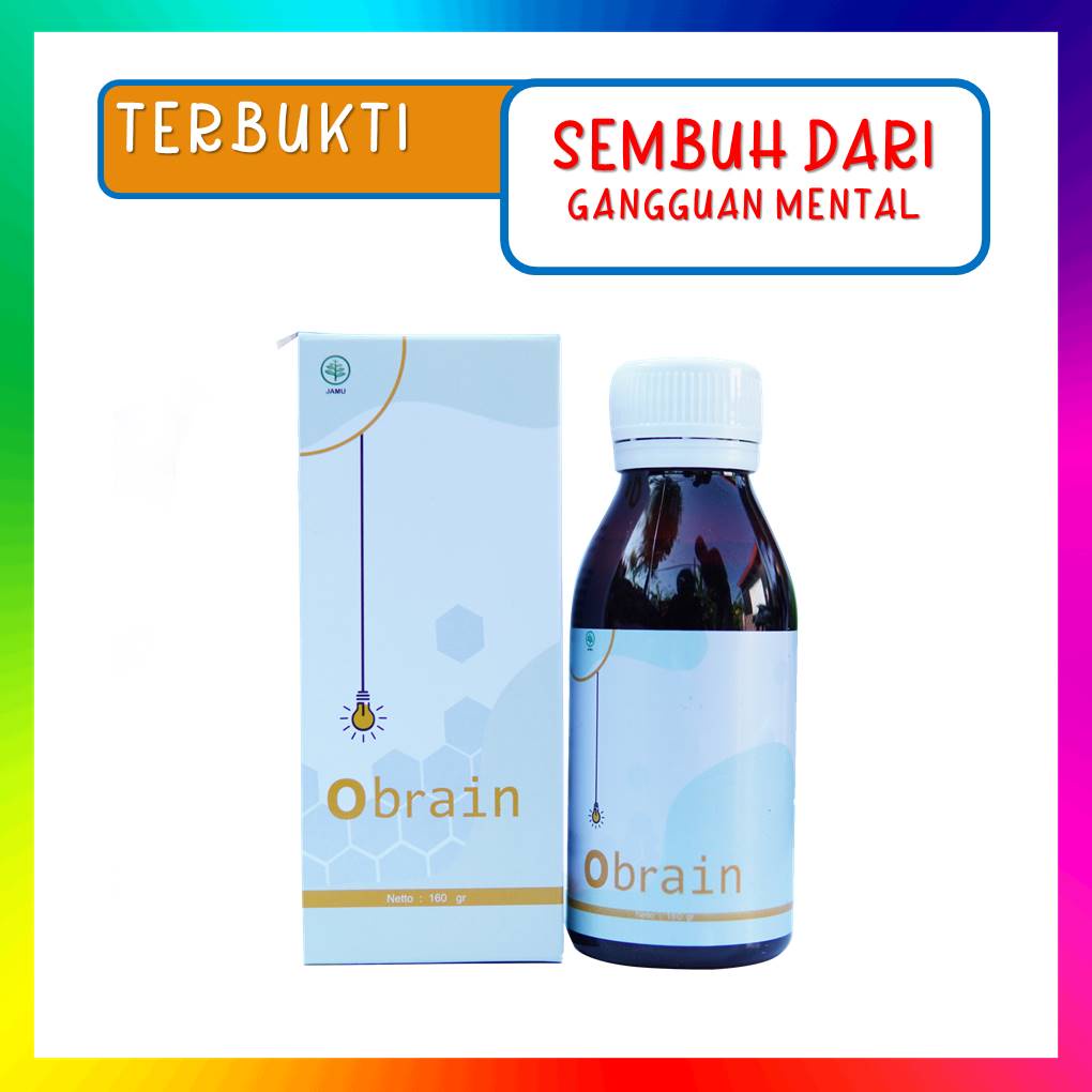 Jual SOLUSI - Obrain Herbal Saffron Obat Kesehatan Mental / Gangguan ...