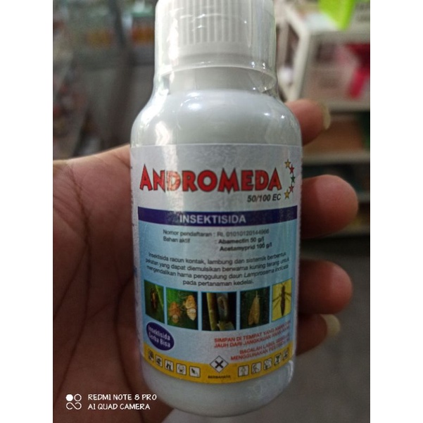 Jual Insektisida ANDROMEDA 150EC 100ml insektisida b.a abamectin 50g/l ...