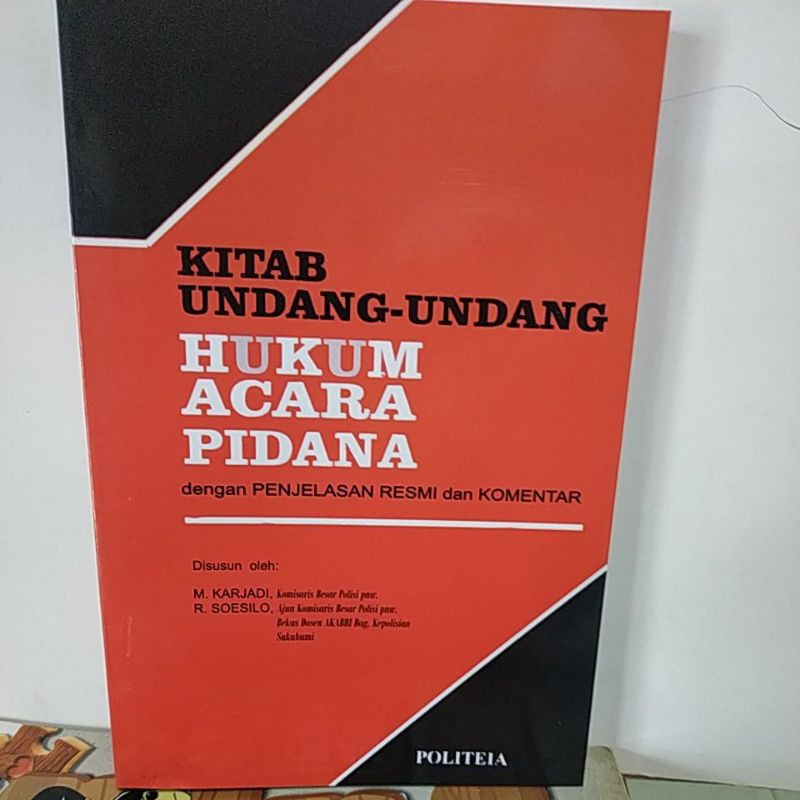 Jual buku kitab undang-undang hukum acara pidana KUHAP | Shopee Indonesia