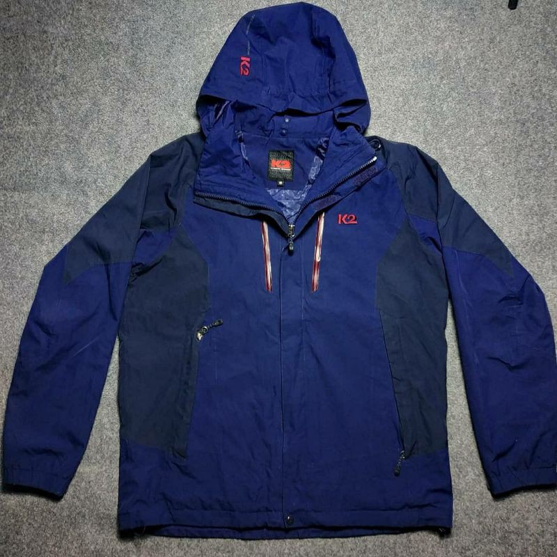Jual SECONDRBRAND Jaket Pria wanita K2 Outdoor Jacket | Shopee Indonesia